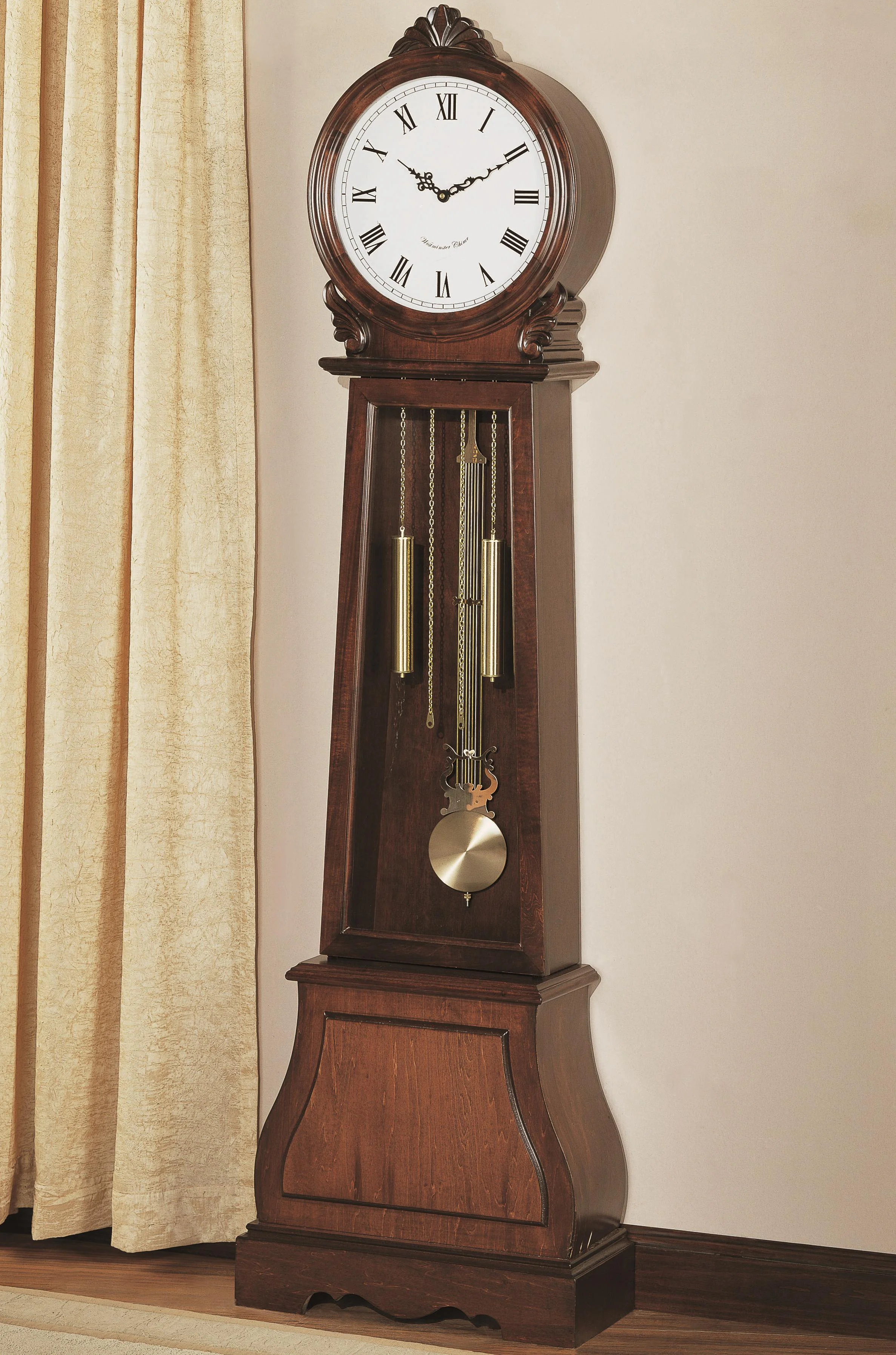 Coaster Grandfather Clocks 900723 Brown Traditional Grandfather Clock ... Coaster Grandfather Clocks 900723 Brown Traditional Grandfather Clock ...